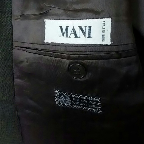 Mani | Suits & Blazers | Italian Pure Wool Suit Jacket | Poshmark